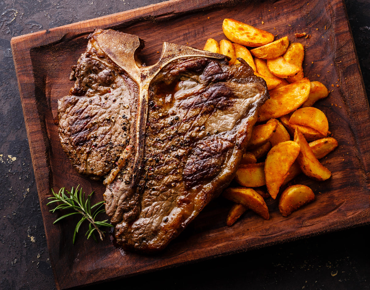 Natural Prime Porterhouse Steaks – Creekstone Farms Premium Beef LLC