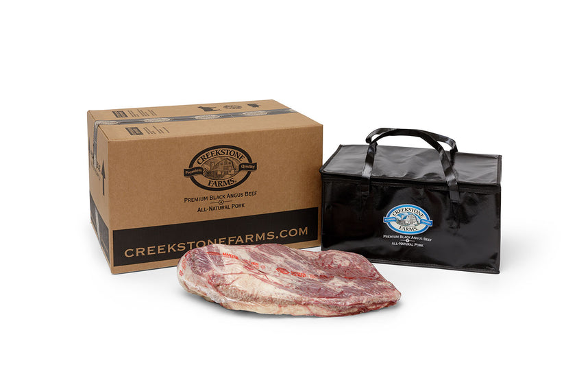 USDA Prime Whole Brisket (Competition Brisket) – Creekstone Farms ...